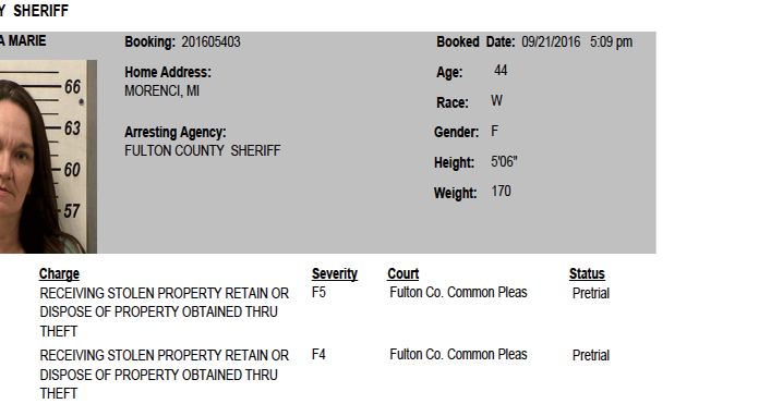 Sabrina Murphy | Booking Photos | crescent-news.com