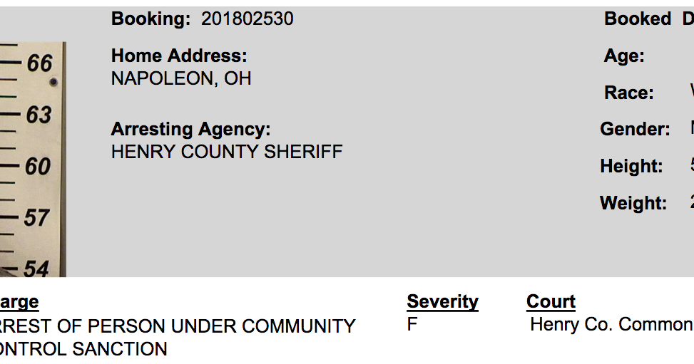 Benjamin Wulff | Booking Photos | crescent-news.com