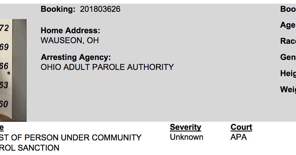 Dylan Shepard - CCNO | Booking Photos | crescent-news.com