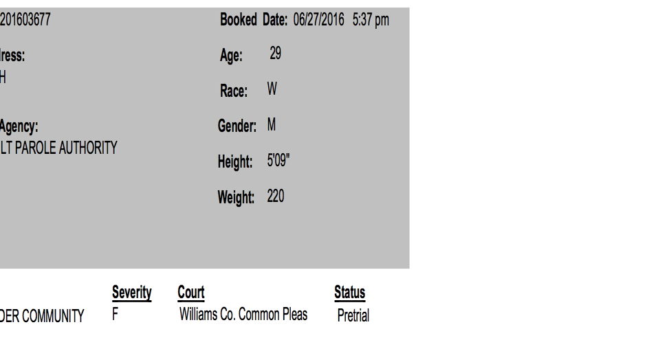 Jacob Burdine | Booking Photos | crescent-news.com