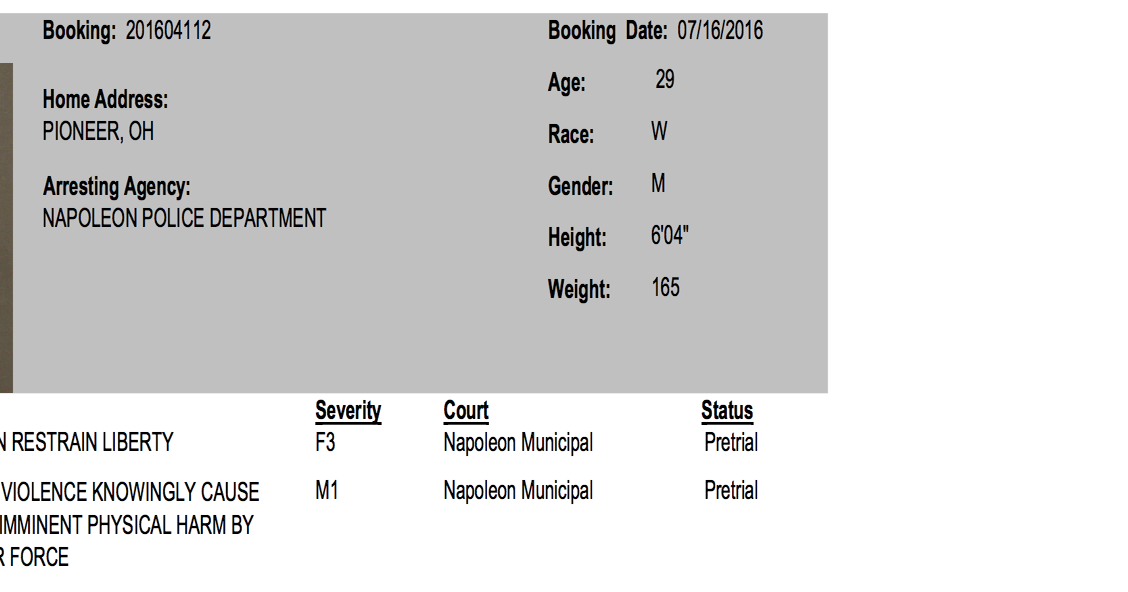 James Mason | Booking Photos | crescent-news.com