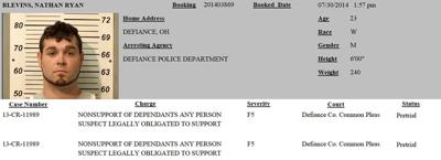 Nathan Blevins - CCNO booking photo - July 30, 2014 | Booking Photos ...