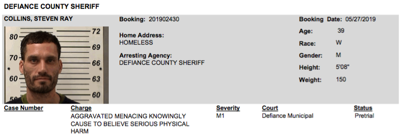 Steven Collins - CCNO | Booking Photos | crescent-news.com