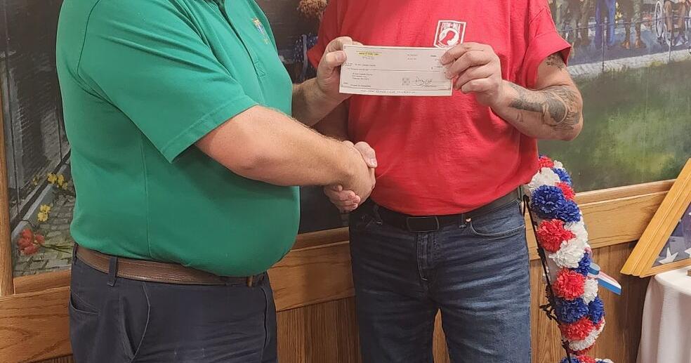 AMVETS Post 1991 donation | Local News | crescent-news.com