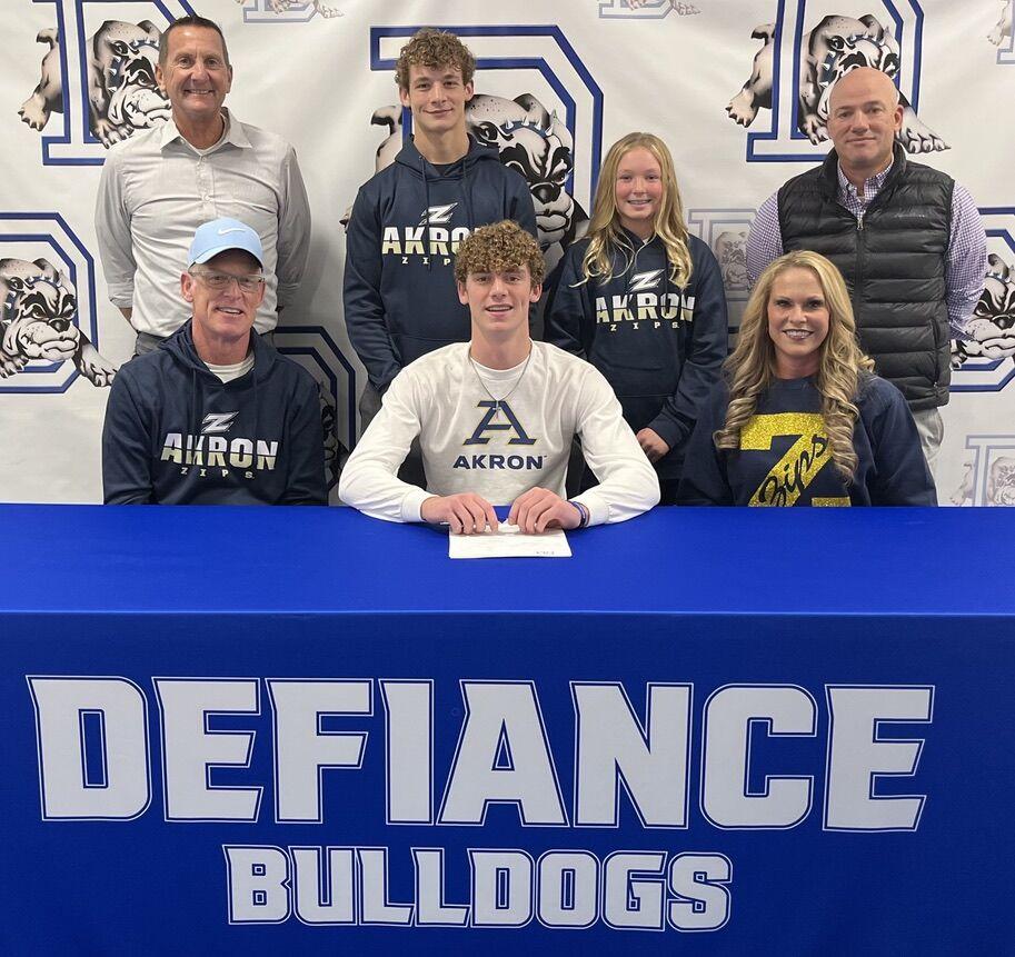 Defiance's Shaw signs with Akron baseball | Local Sports | crescent ...