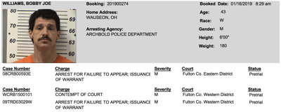 Bobby Williams - CCNO | Booking Photos | crescent-news.com