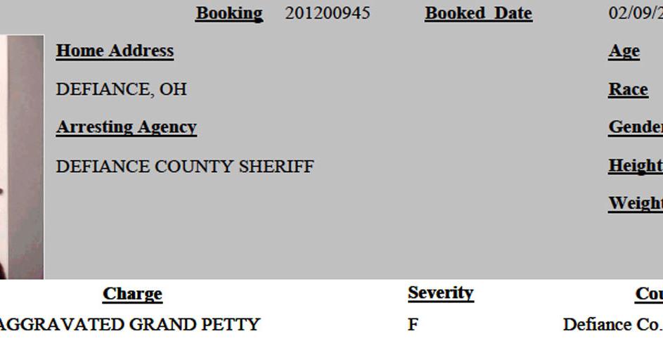 Jared Floyd - CCNO booking photo, Feb. 9, 2012 | Booking Photos ...