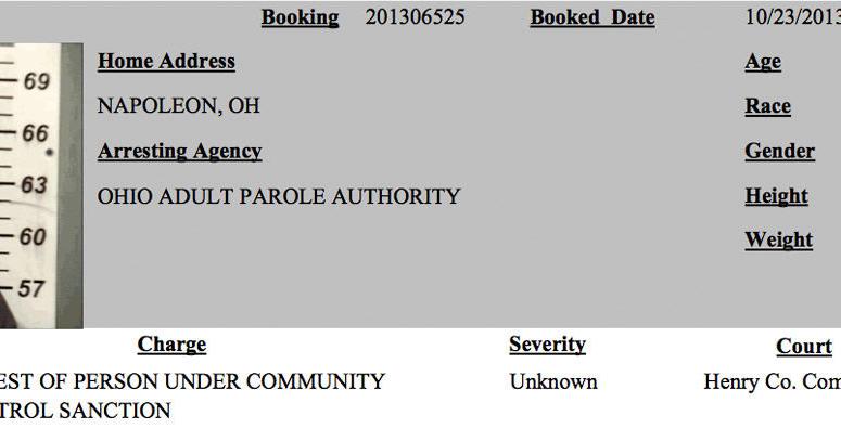 Nicholas Ingle - CCNO booking photo - Oct. 23, 2013 | Booking Photos ...