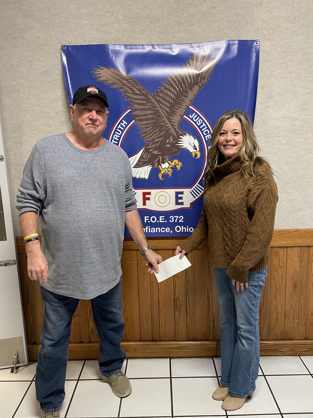 Eagles donation | Local News | crescent-news.com
