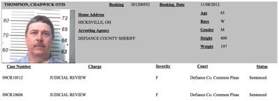 Chadwick Thompson - CCNO booking photo - Nov. 8, 2012 | Booking Photos ...