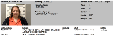 Rebecca Hopper | Booking Photos | crescent-news.com