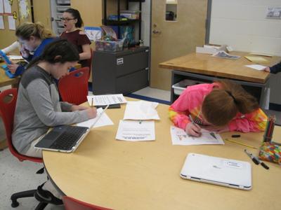 Defiance Elementary 2 kids design | Kids' Design An Ad | crescent-news.com