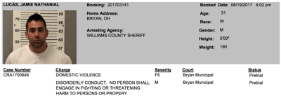 Jamie Lucas | Booking Photos | crescent-news.com