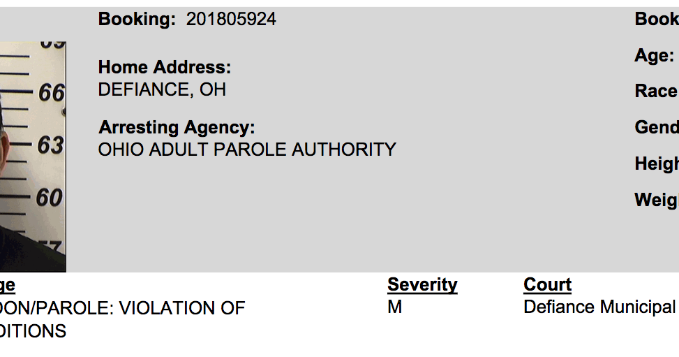 Jeffrey Gee - CCNO | Booking Photos | crescent-news.com