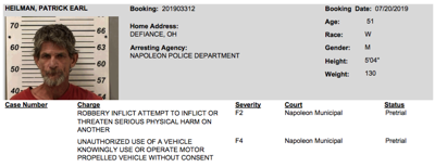 Patrick Heilman - CCNO | Booking Photos | crescent-news.com