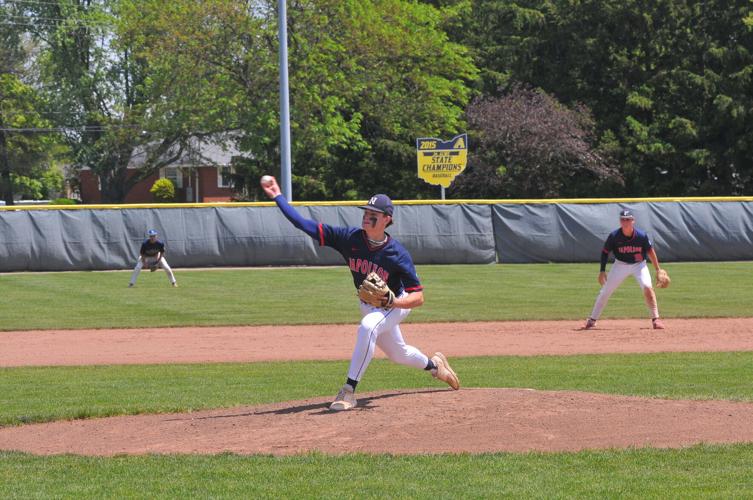 D-II district baseball: Napoleon ambushes DHS for first district title ...