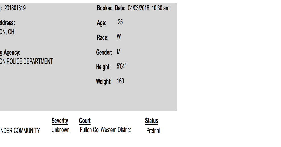 Travis Sutton | Booking Photos | crescent-news.com