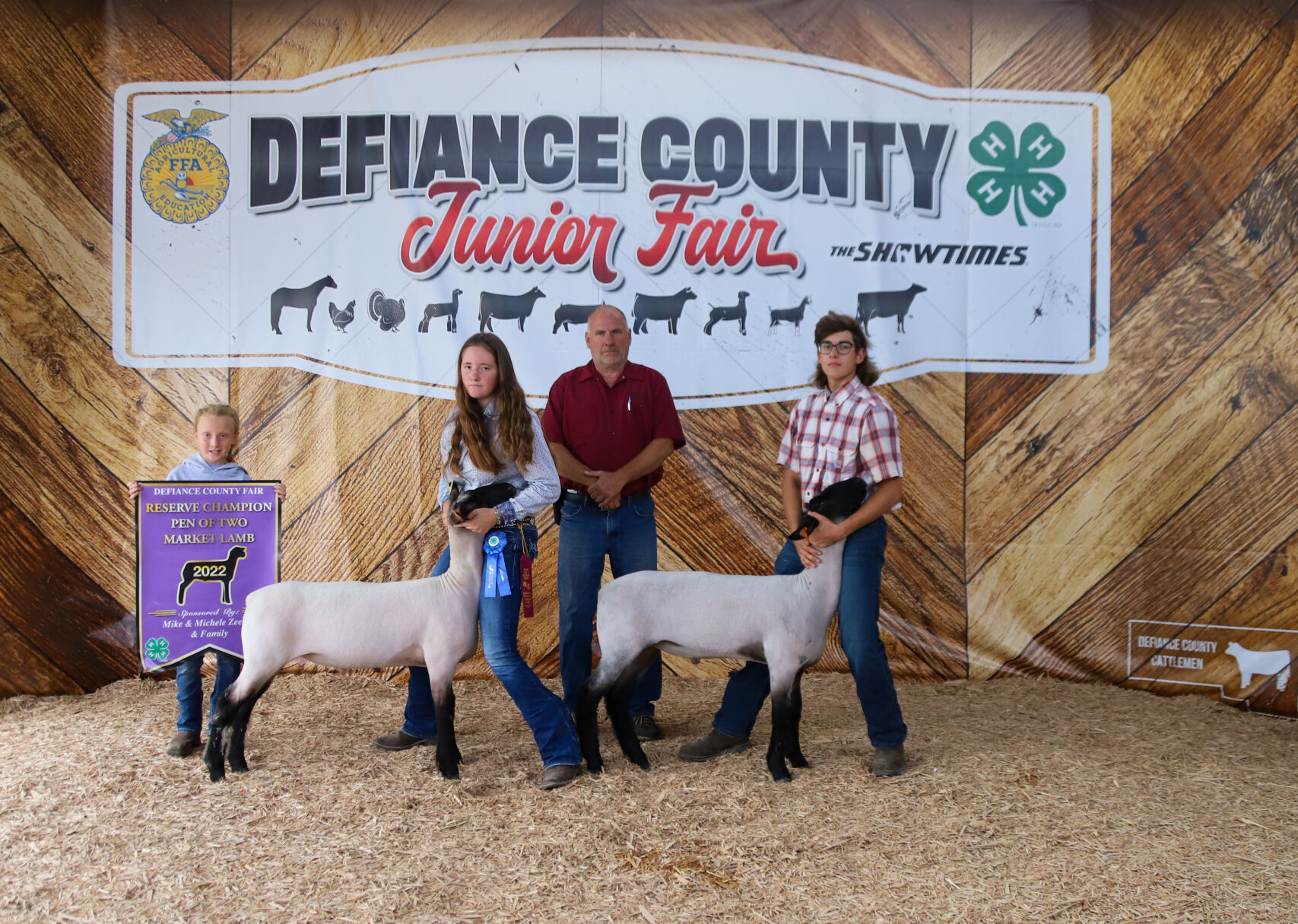Reserve champion pen of two market lambs | Fairs | crescent-news.com