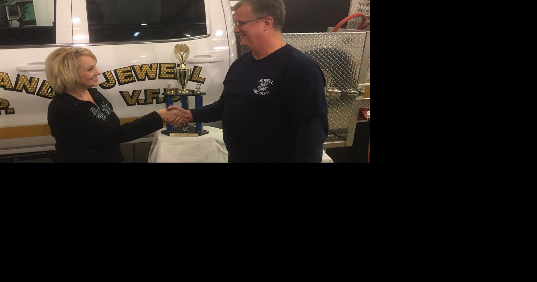 Jewell Volunteer Fire Department donation | Local News | crescent-news.com