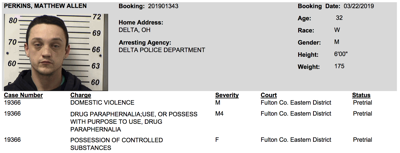 Matthew Perkins - CCNO | Booking Photos | crescent-news.com