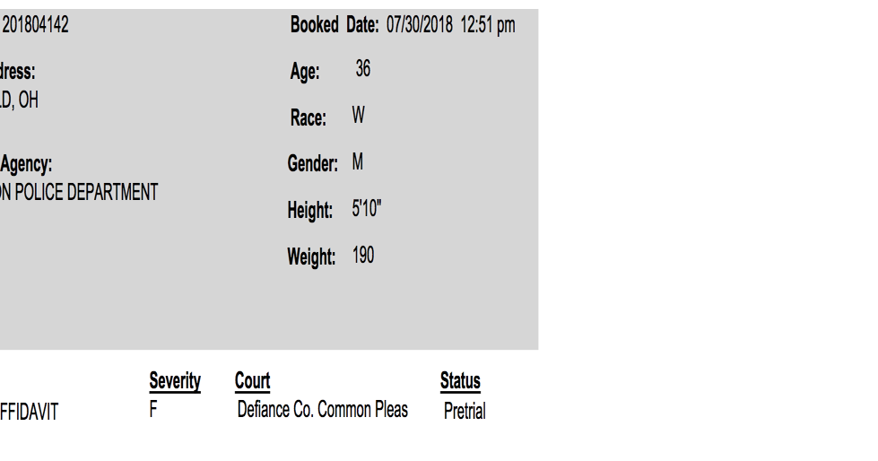 John Reeb - CCNO | Booking Photos | crescent-news.com