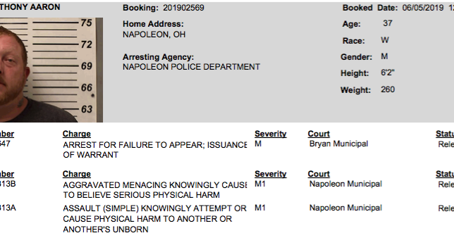 Anthony Lotz - CCNO | Booking Photos | crescent-news.com