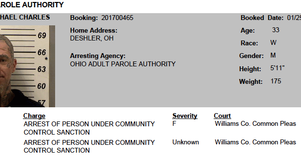 Michael Rochester | Booking Photos | crescent-news.com