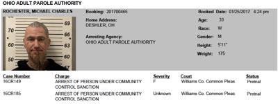 Michael Rochester | Booking Photos | crescent-news.com