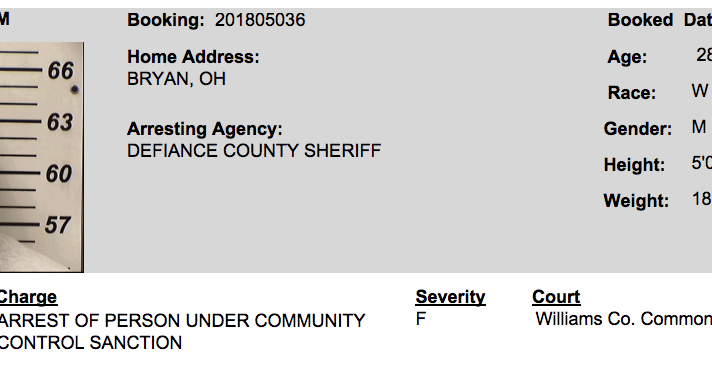 Blaine Heisler - CCNO | Booking Photos | crescent-news.com