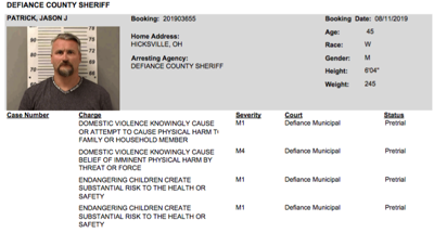 Jason Patrick - CCNO | Booking Photos | crescent-news.com