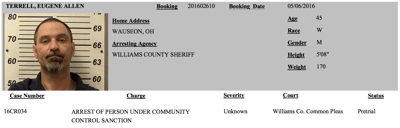 Eugene Terrell | Booking Photos | crescent-news.com