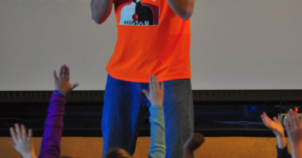 Mr. Peace talks to students | Local News | crescent-news.com