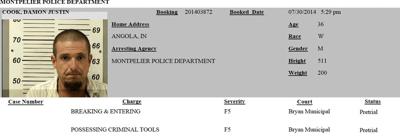 Damon Cook - CCNO booking photo - July 30, 2014 | Booking Photos ...