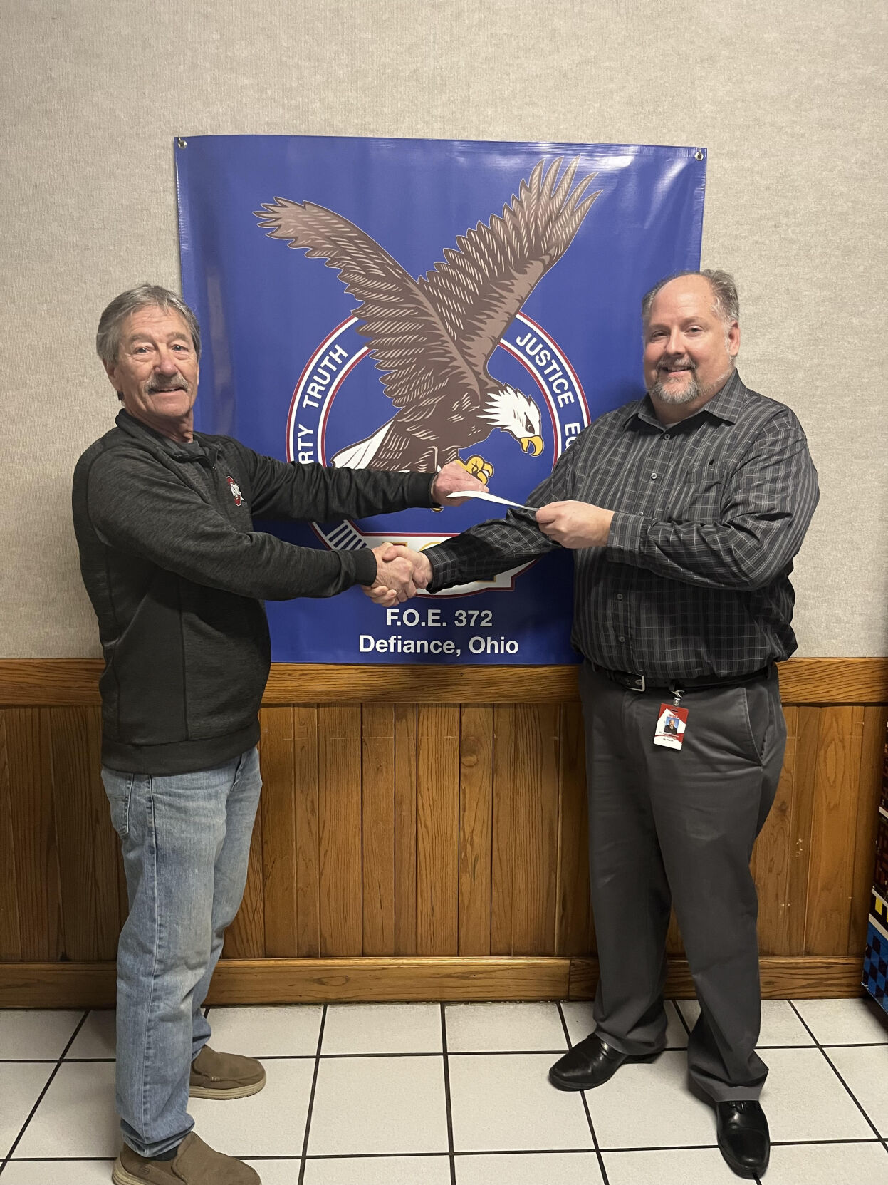 Eagles donation | Local News | crescent-news.com