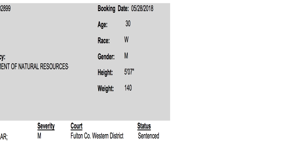 Andrew Dombrowski - CCNO | Booking Photos | crescent-news.com