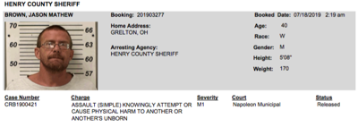 Jason Brown - CCNO | Booking Photos | crescent-news.com