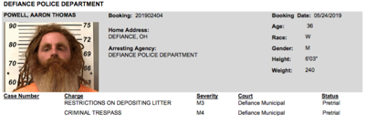 Aaron Powell - CCNO | Booking Photos | crescent-news.com