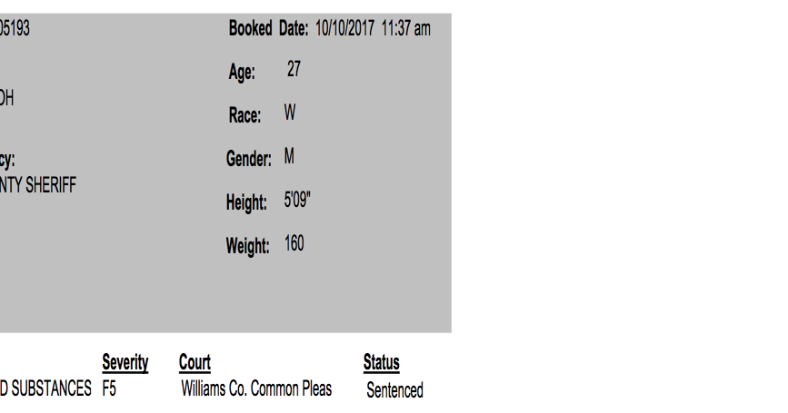 Dylan Whitaker | Booking Photos | crescent-news.com