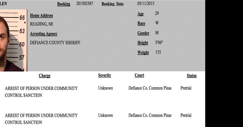 Jessie Shafer - CCNO booking photo - May 11, 2015 | Booking Photos ...