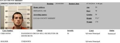 Jason Adkins - CCNO booking photo - July 30, 2014 | Booking Photos ...