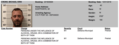 Michael Cronk | Booking Photos | crescent-news.com