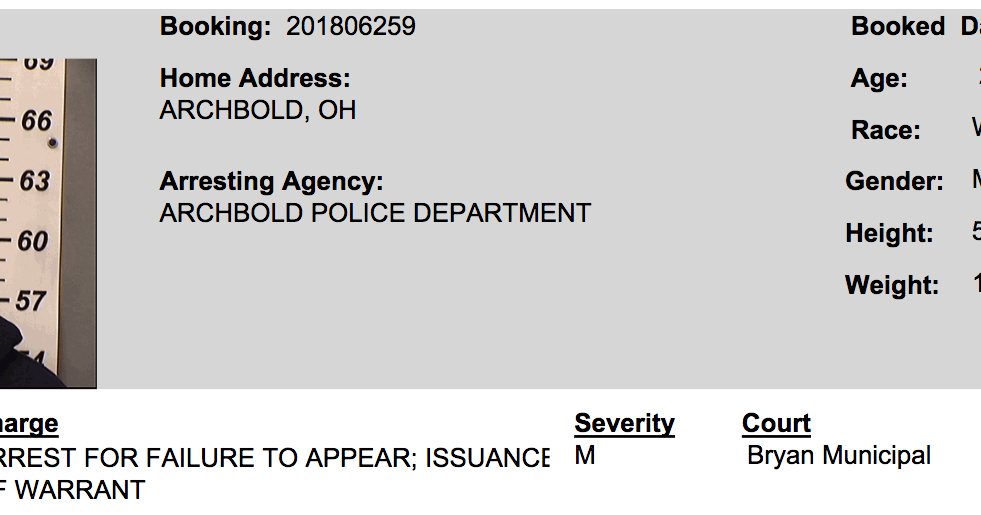 Rodney Bunce - CCNO | Booking Photos | crescent-news.com