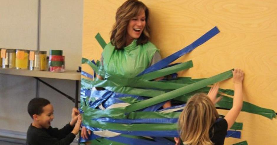 Defiance Elementary School raises funds, students duct tape principal ...