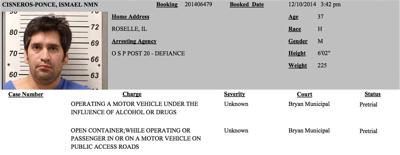 Ismael Cisneros-Ponce - CCNO booking photo - December 10, 2014 ...