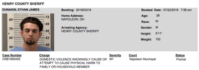 Ethan Dunakin - CCNO | Booking Photos | crescent-news.com