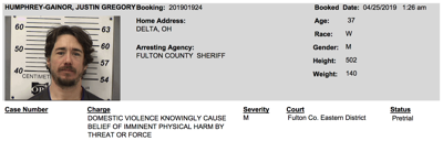 Justin Humphrey-Gainor - CCNO | Booking Photos | crescent-news.com