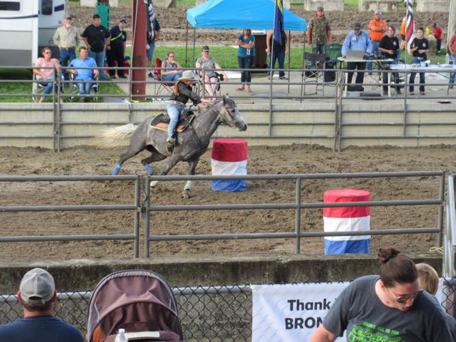 Rodeo fills the grandstand at the Defiance County Fair | News ...