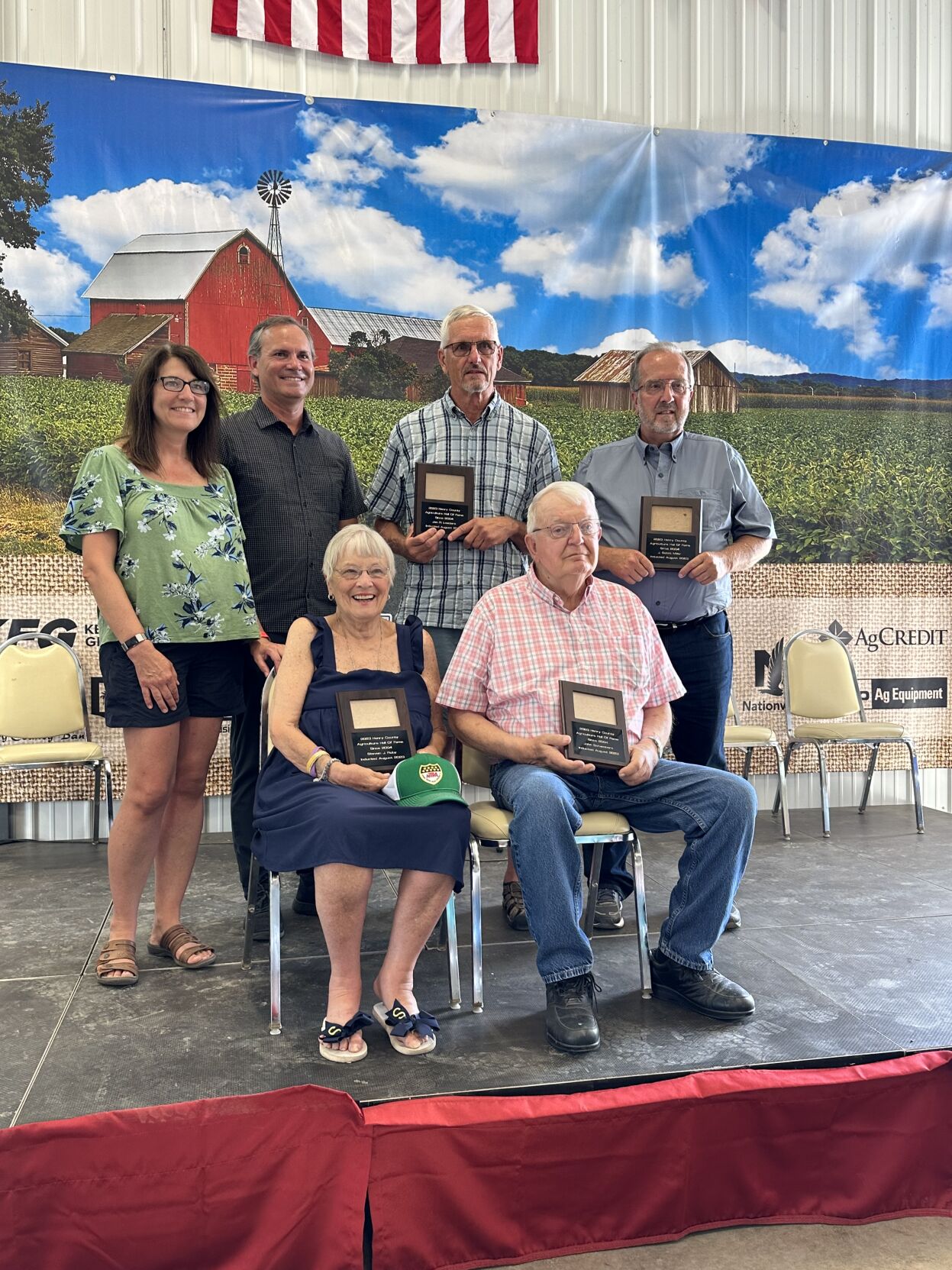 Henry County Ag Hall of Fame inducts four, honors Roby posthumously ...