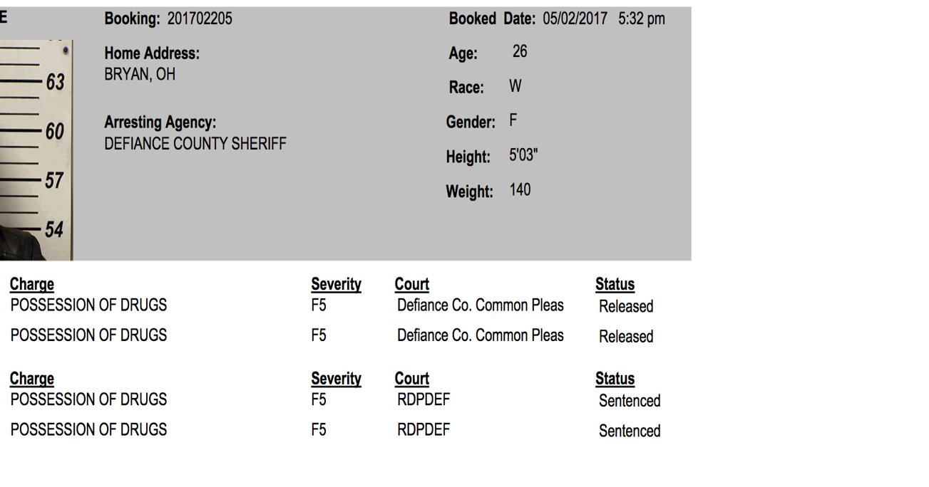 Brandy Adkins | Booking Photos | crescent-news.com