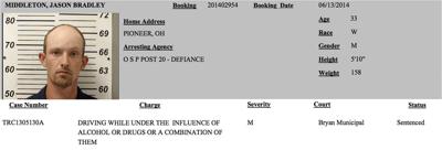 Jason Middleton - CCNO booking photo - June 13, 2014 | Booking Photos ...